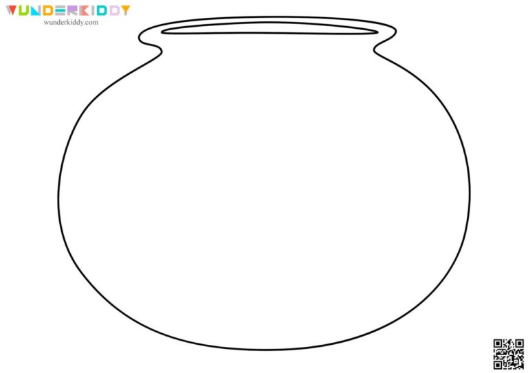 Free Printable Fish Bowl Template – Printable Templates Free