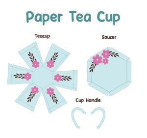 Free Printable Tea Cup Templates – Printable Templates Free