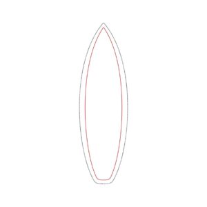 Free Printable Surfboard Template Printable – Printable Templates Free