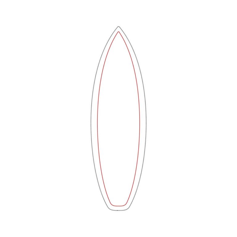 Free Printable Surfboard Template Printable – Printable Templates Free