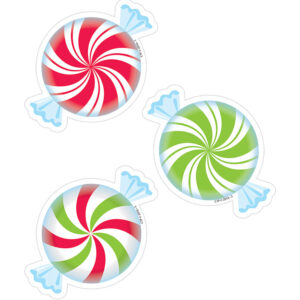 Free Printable Peppermint Candy Template – Printable Templates Free