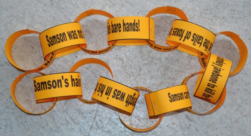 Free Printable Samson Craft Template – Printable Templates Free