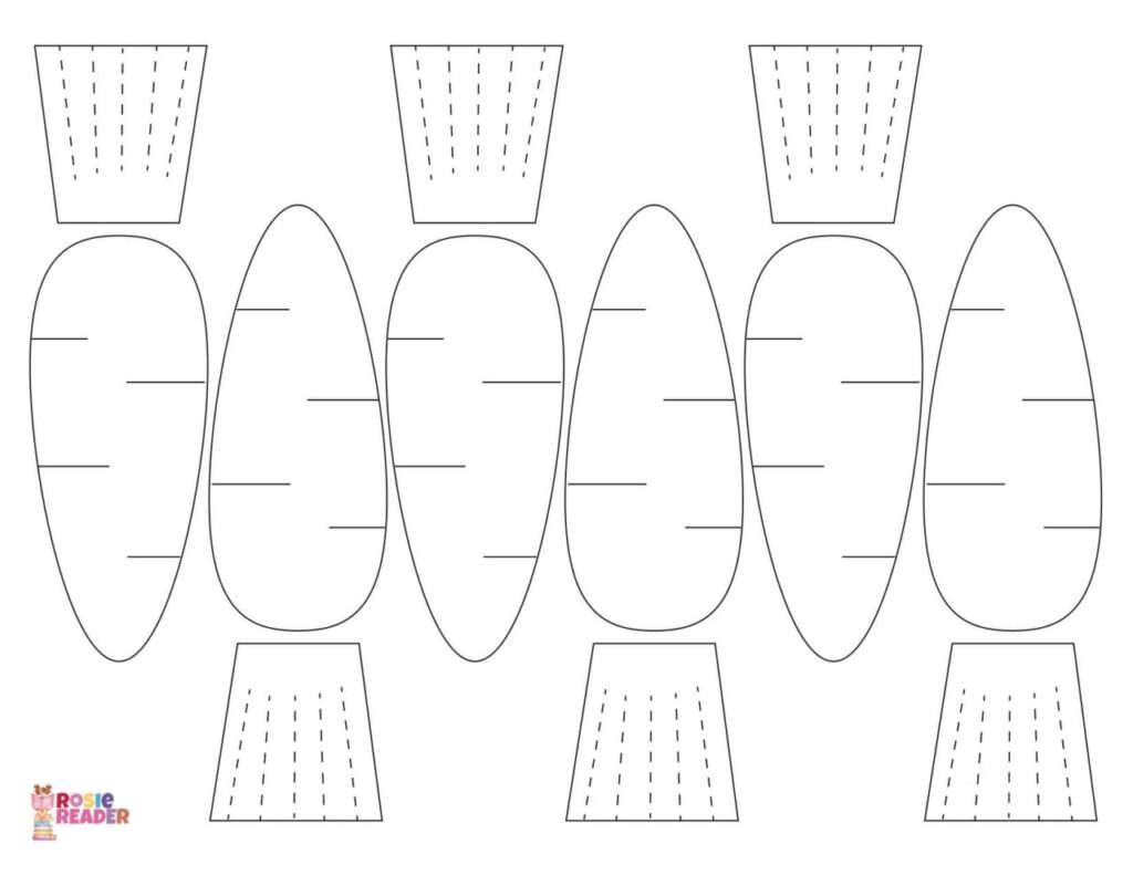 Cut Out Carrot Template Printable - Printable Templates Free