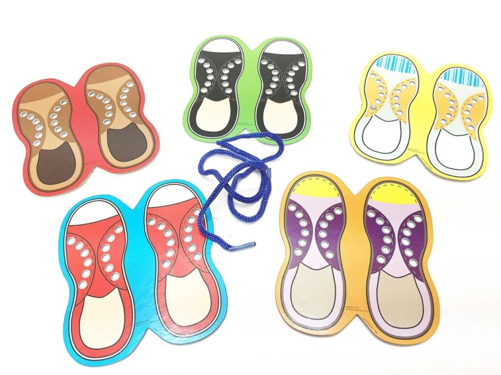 Free Printable Shoe Lacing Template - Printable Templates Free