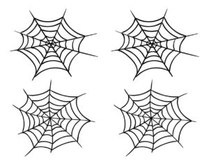 Free Printable Spider Web Template - Printable Templates Free