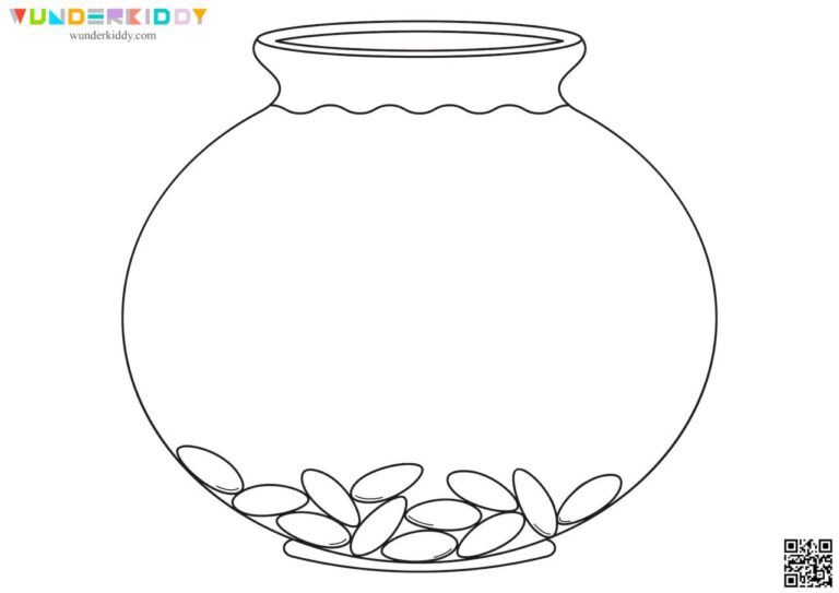 Free Printable Fish Bowl Template – Printable Templates Free