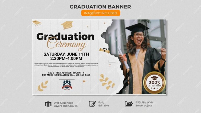 Free Printable Graduation Banner Templates – Printable Templates Free