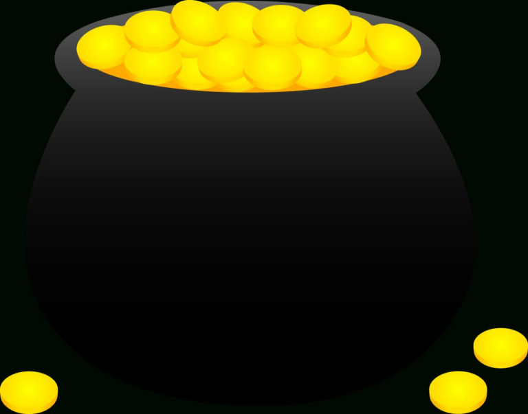 Printable Pot Of Gold Template – Printable Templates Free