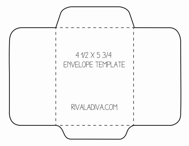 Free Printable Gift Card Sleeve Template – Printable Templates Free