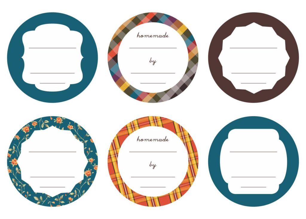 Free Printable Christmas Mason Jar Labels Template - Printable ...